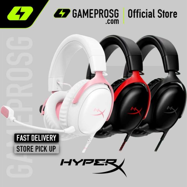 HyperX Cloud III Wired Gaming Headset with Multiplatform PC, PS5/4 ...